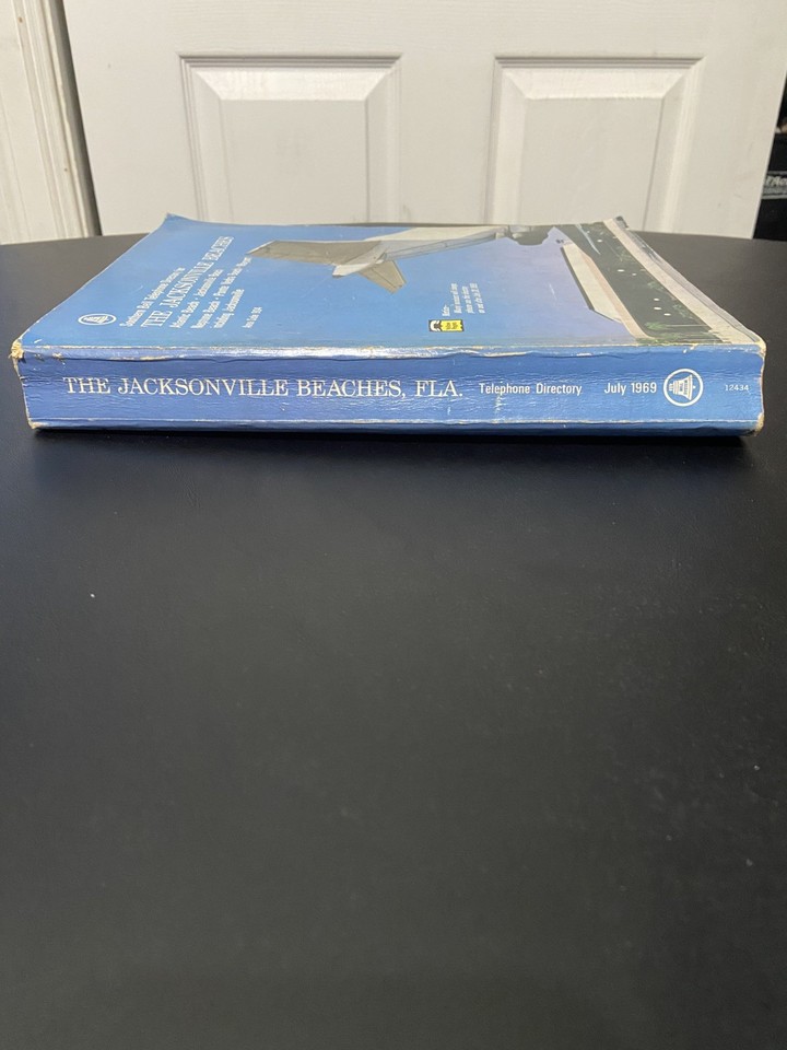 1969 The Jacksonville Beaches Southern Bell Telephone Directory Yellow ...