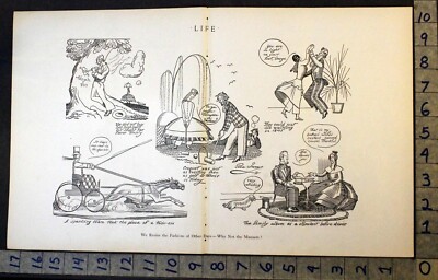 1916 MANNERS HISTORY CARTOON ETTIQUETTE REA IRVIN COMIC ART SATIRE ...