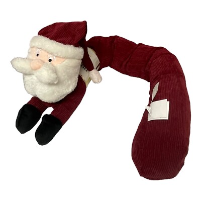 Morgan Home Santa Christmas Draft Guard Door Stopper Indoor 36x4 New | eBay