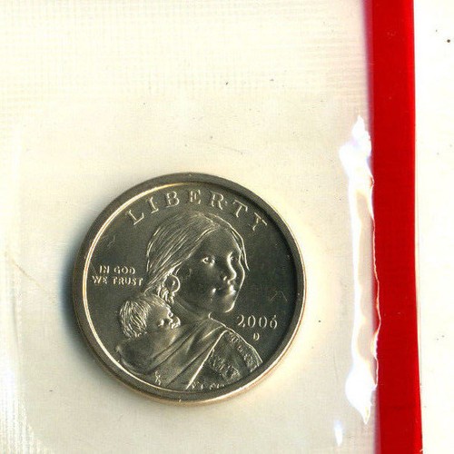 2006 D GEM Sacagawea Government Sealed UNCIRCULATED $1 Golden Dollar ...