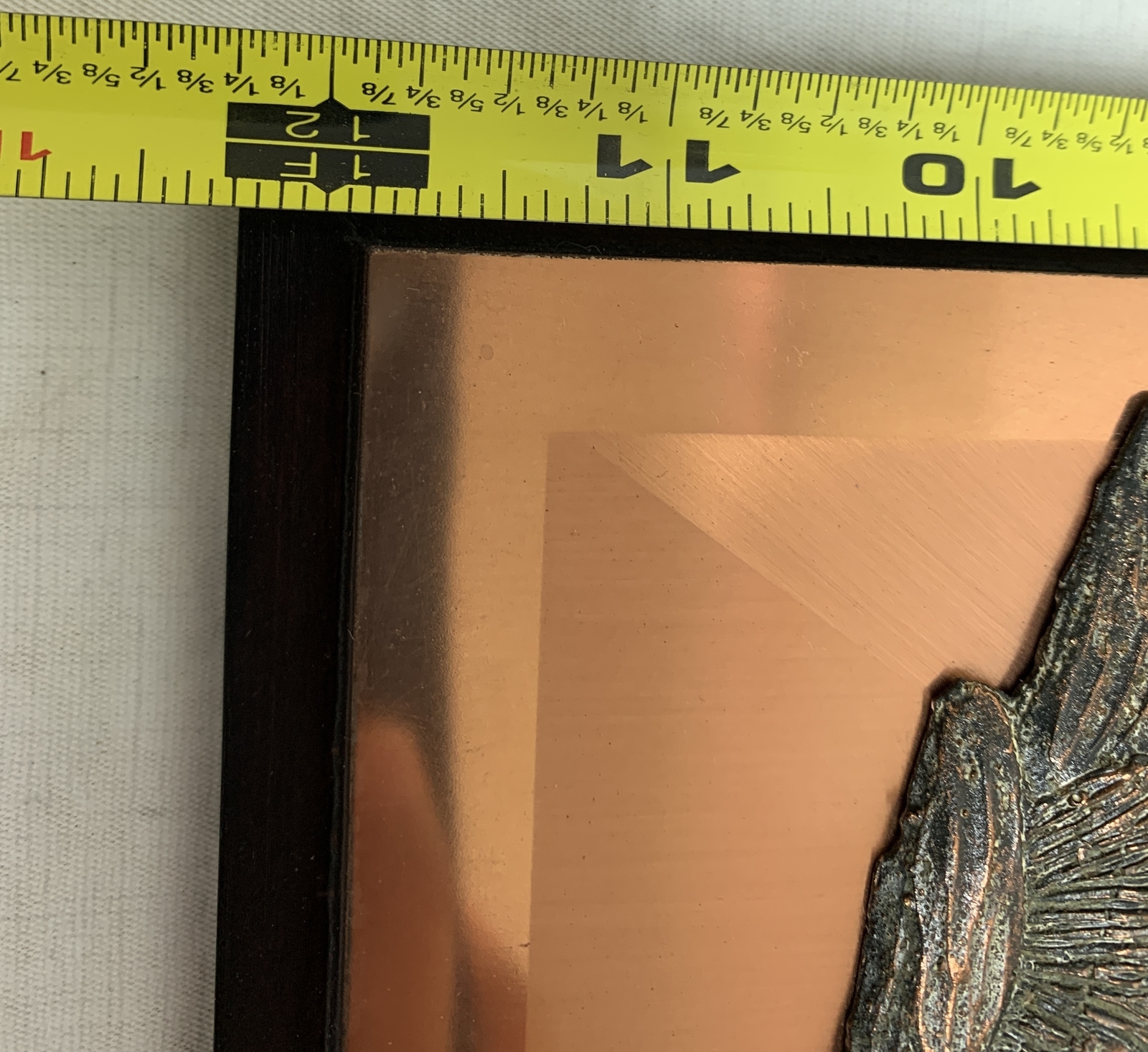 Vtg Copper Wall Art 3D African Elephant a Michele Original by Space Age ...