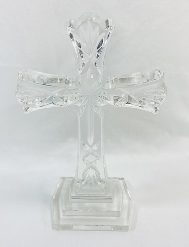 Waterford Crystal Cross 8” Clear Transparent Beautiful No Box | eBay