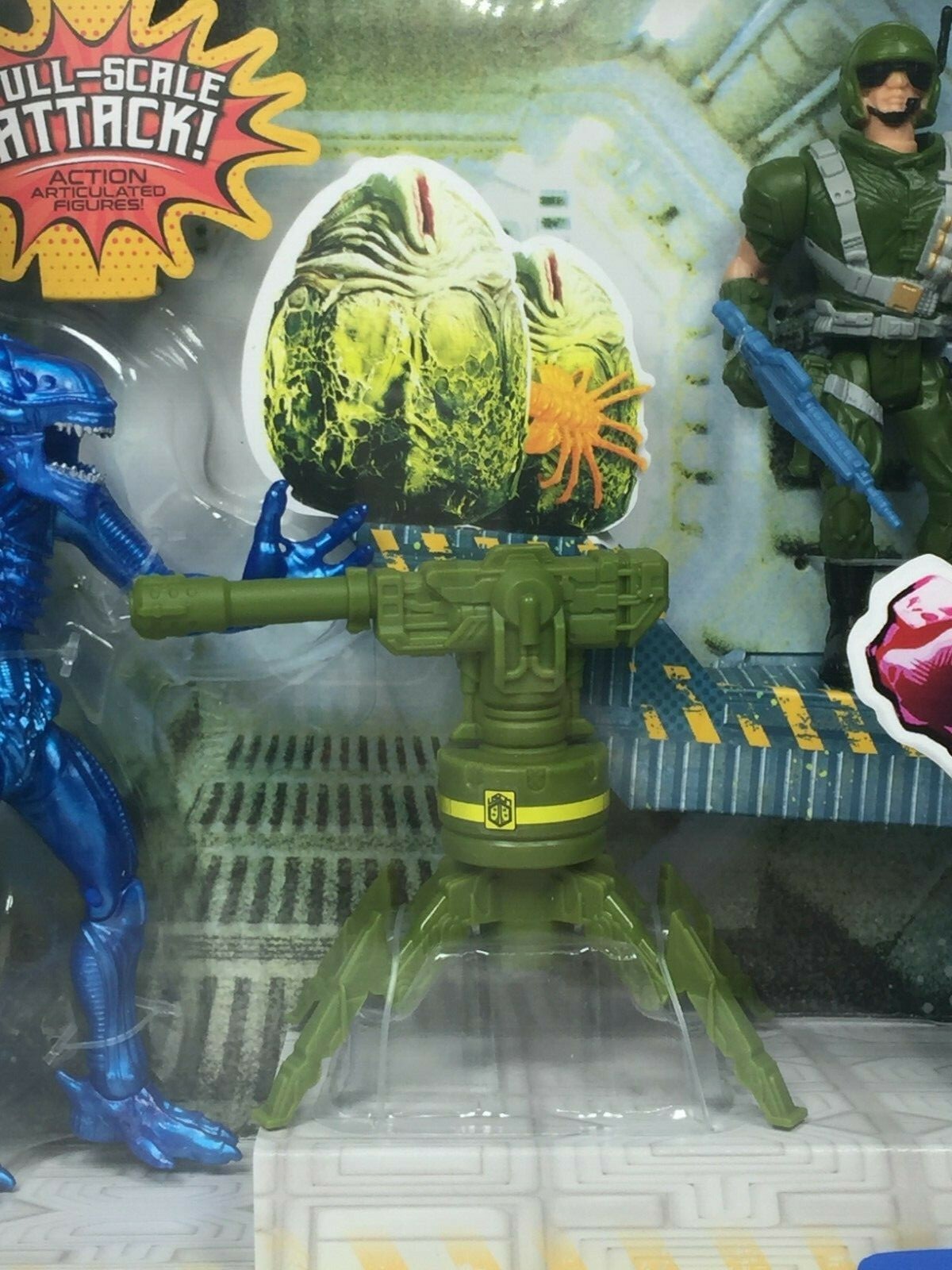 Alien Collection Xenomorph Swarm Battle Set Walmart Exclusive! Blue ...