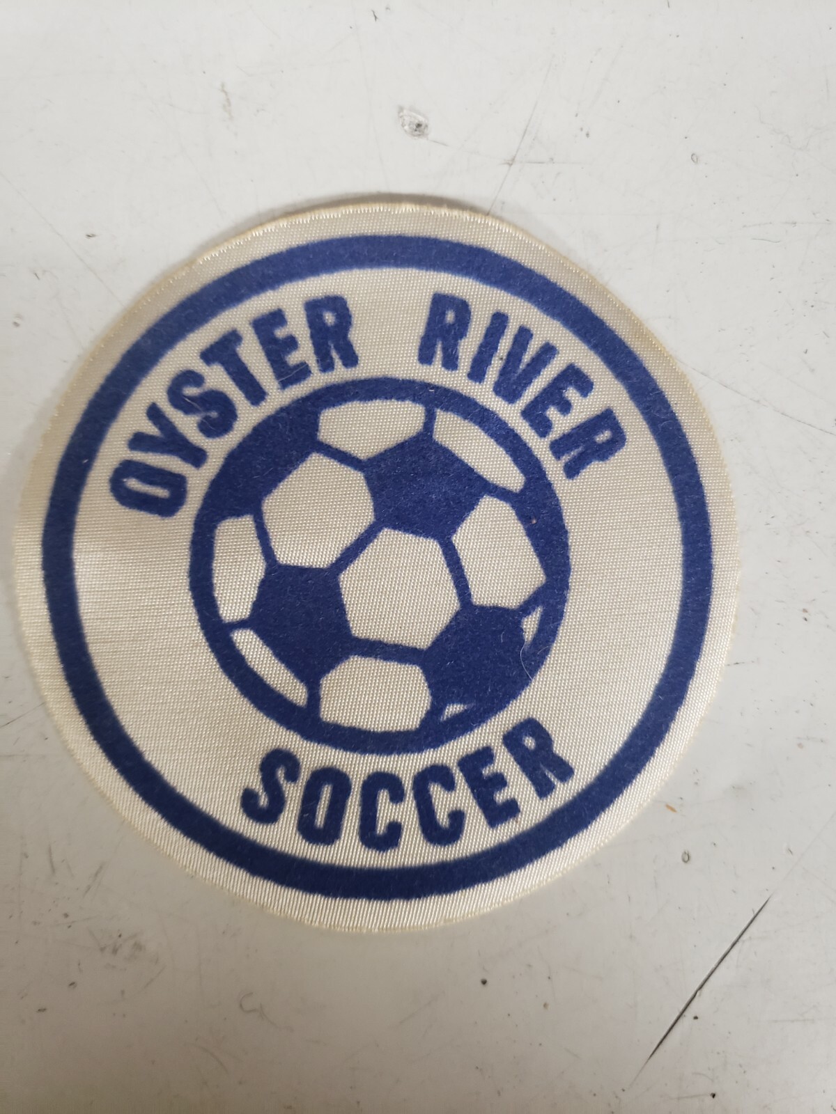 VINTAGE SOCCER PATCH OYSTER RIVER SOCCER IRON ON ON PATCH | eBay