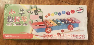 Children’s Xylophone Musical Instrument. Calf Hauls Qin. NIB Unopened ...