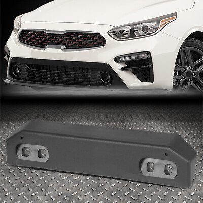 For 22-24 Kia Forte OE Style Black Front Bumper License Plate Mounting ...