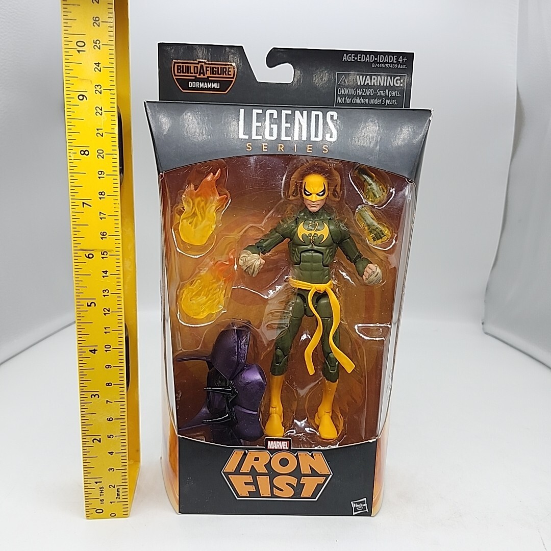 Doctor Strange Marvel Legends Iron Fist BAF Dormammu 6in Figure Hasbro ...