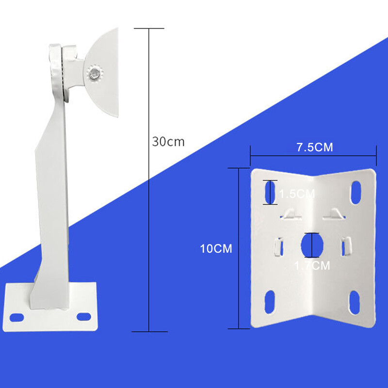 1 Set Monitoring Hoop Bracket Closed Circuit Camera Pole Hoop Bracket ...