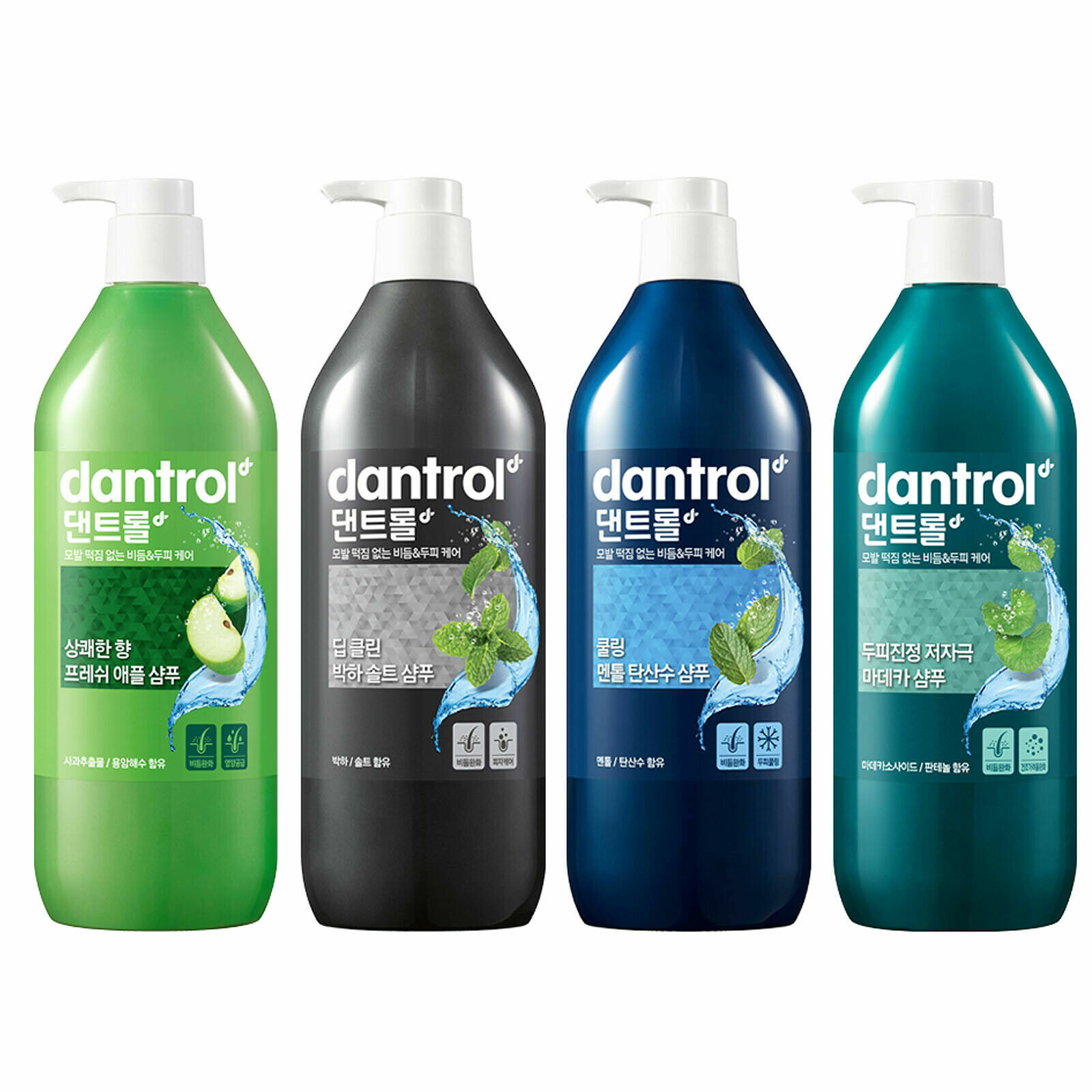 Amore Pacific Dantrol Cooling Shampoo Line 820ml Deep Clean Peppermint ...