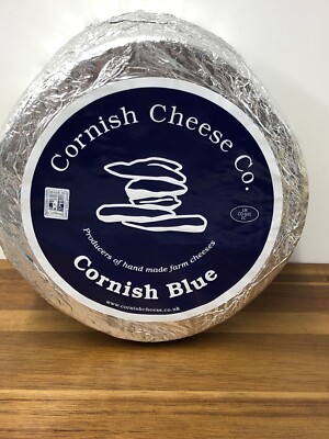 Cornish Blue Cheese 1.8kg Not Blue Stilton , Shropshire , Cashel ...