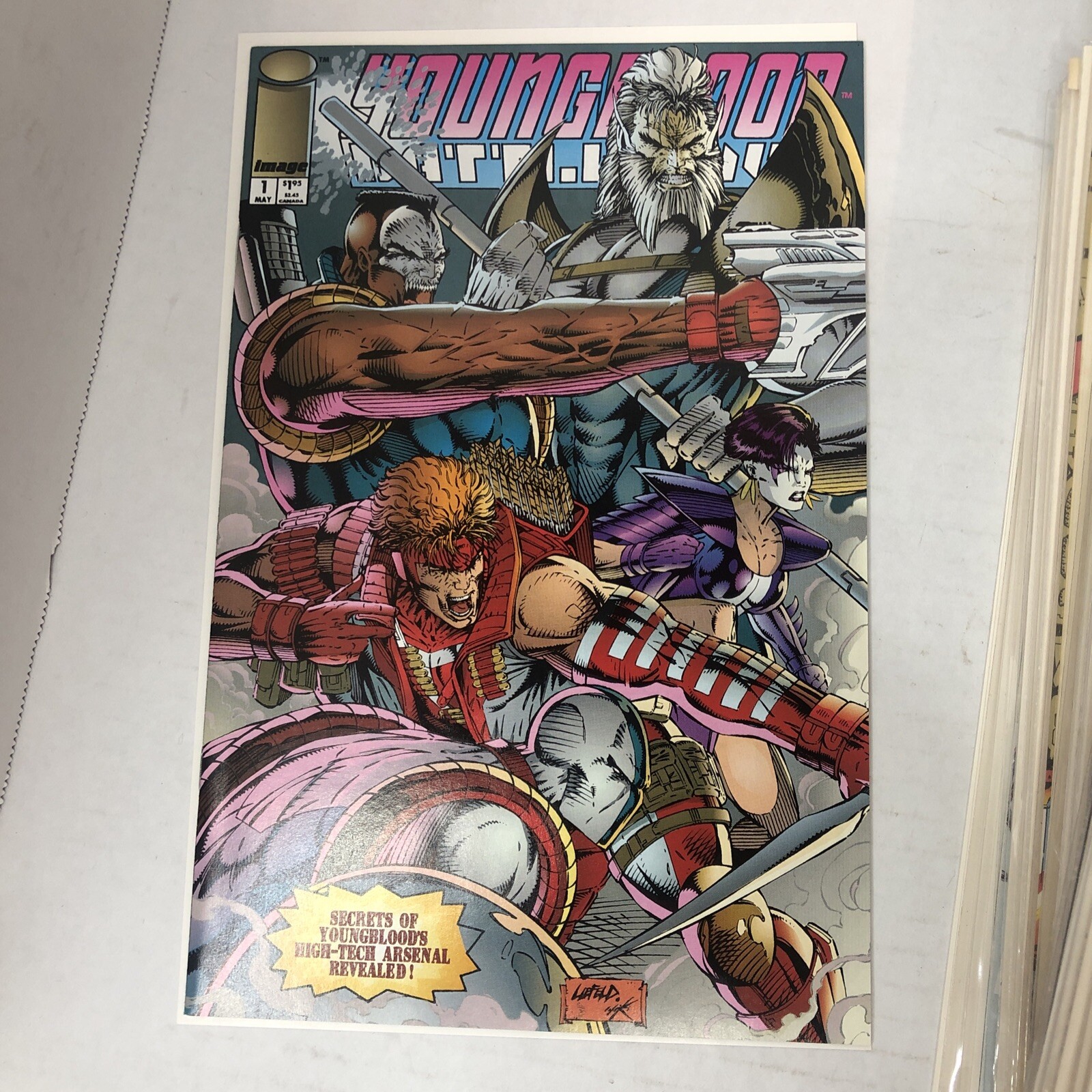 Comic Book - YoungBlood BattleZone #1 - May 1993 - Image Comics - VF/NM ...