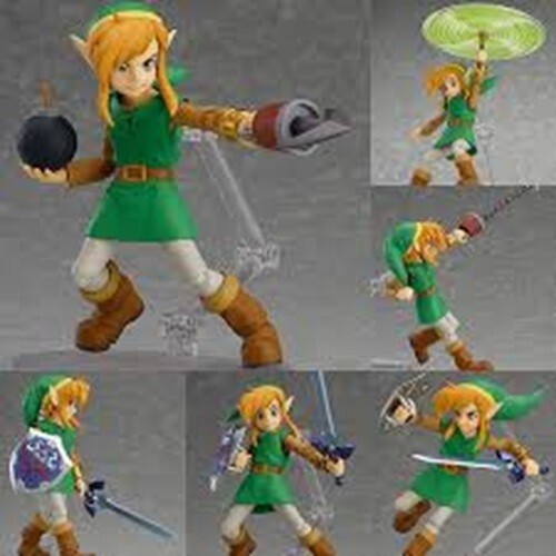 Legend of Zelda: A Link Between Worlds Link Figma Figure Deluxe Version ...
