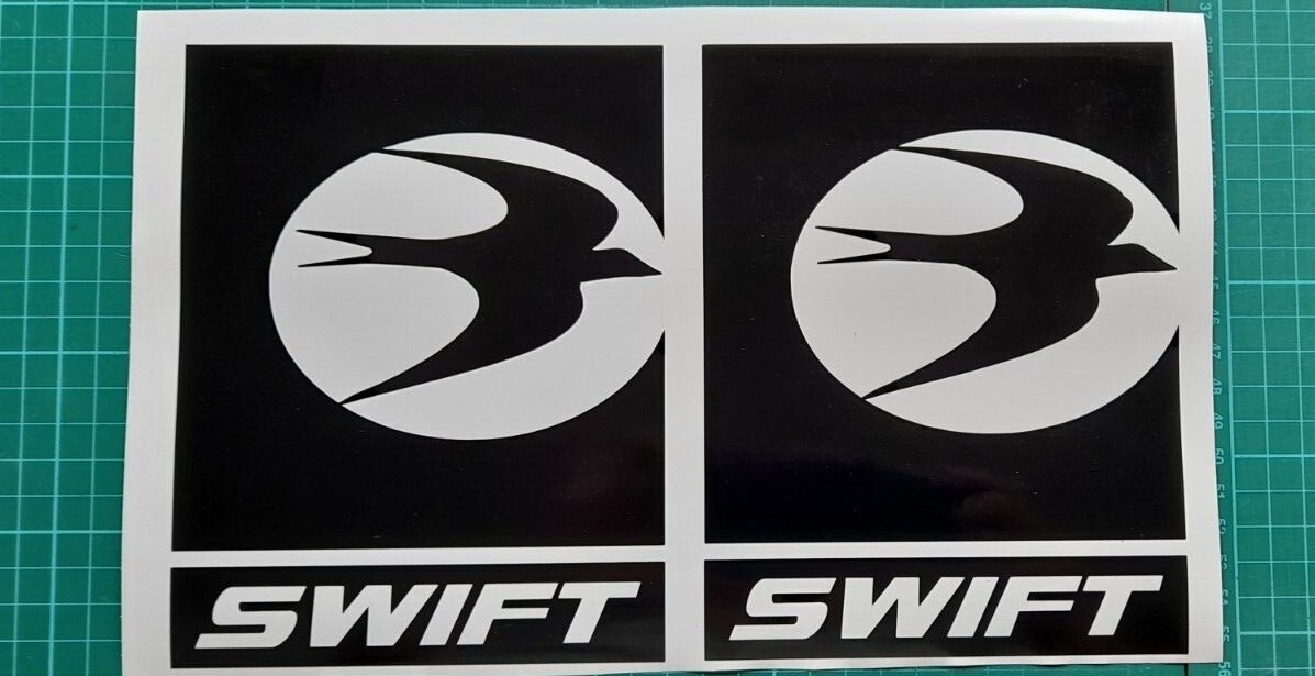 Swift Caravan Decal x 5 - 19 Different Colours | eBay UK