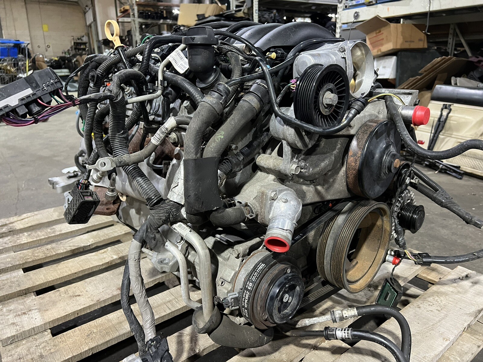 🔥⭐ OEM 2011 Camaro SS 6.2 L99 Engine Liftout 6 Speed Auto Trans 101K ...