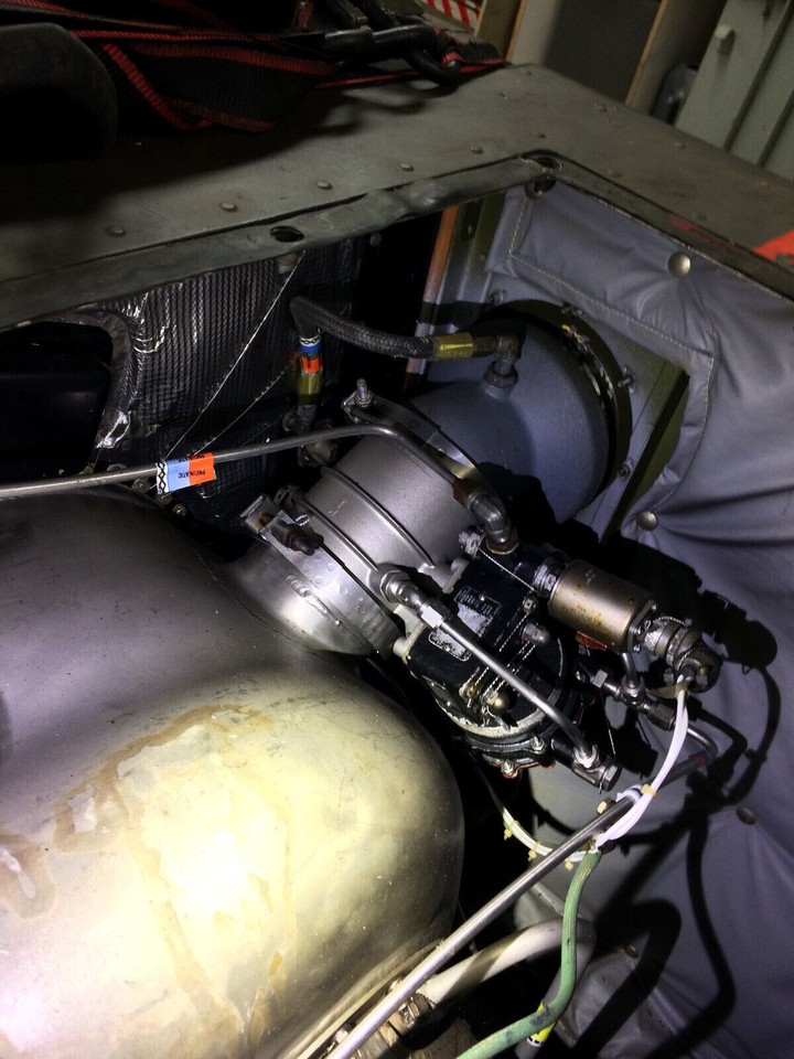 USAF GARRETT AIRESEARCH MA1A AIRCRAFT AIR START CART GAS TURBINE ENGINE ...