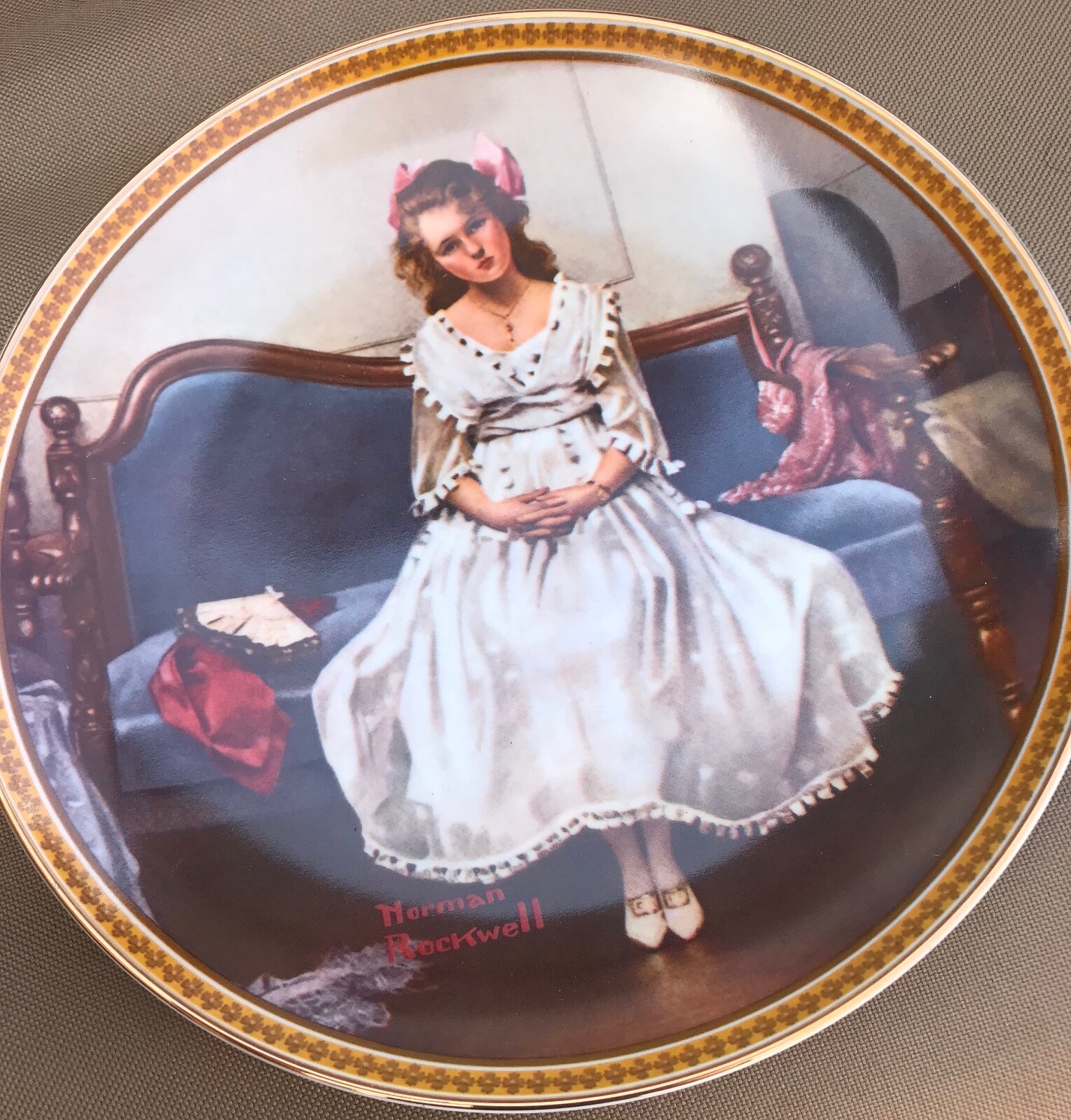 Norman Rockwell's Rediscovered Women Complete Collectors Plates of 12 ...