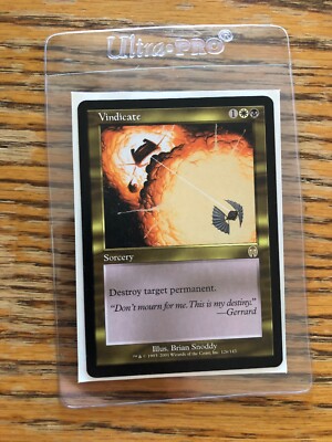 Vindicate X (1) MTG Apocalypse -Excellent/NM - 4RCards | eBay