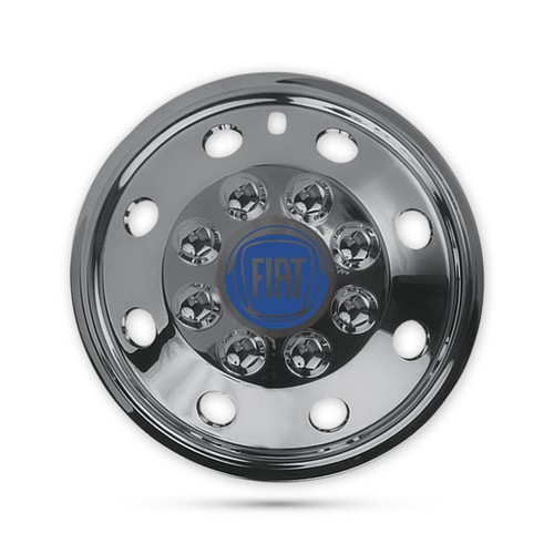 For Fiat Ducato Van 14” 4x Chrome Extra Deep Dish Wheel Trims Hub Caps ...