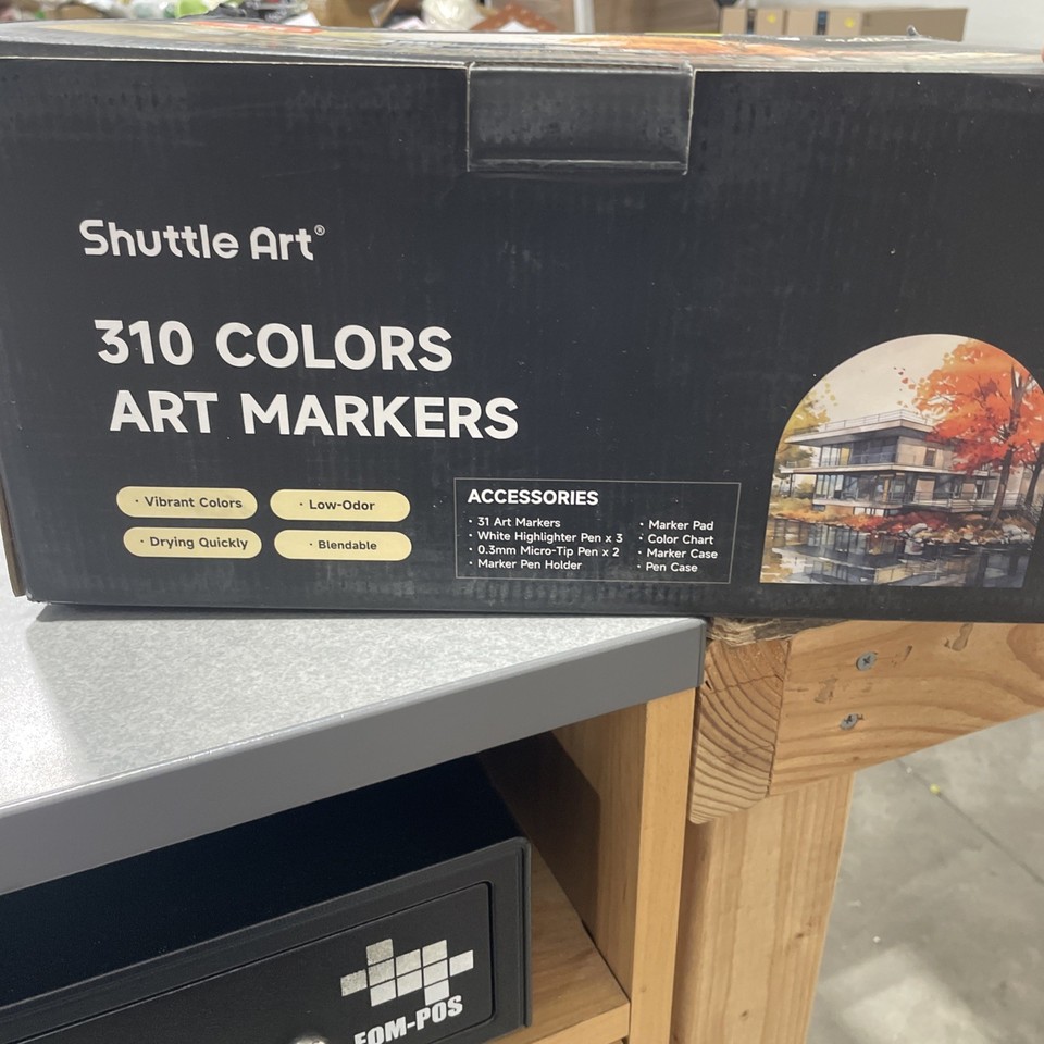 Shuttle Art 310 Colors Markers, Pack of 303 (Missing 7 Markers ) | eBay