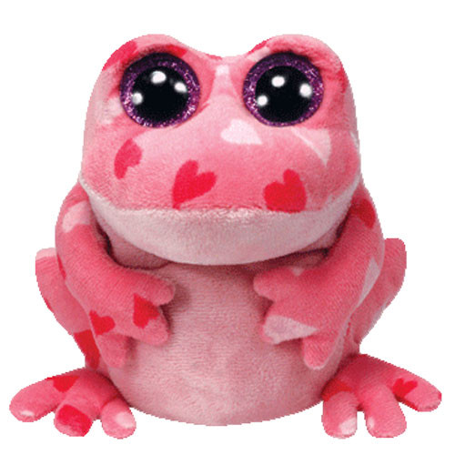 TY Beanie Boos - SMITTEN the Pink Frog (Glitter Eyes) (6 inch) - MWMTs ...