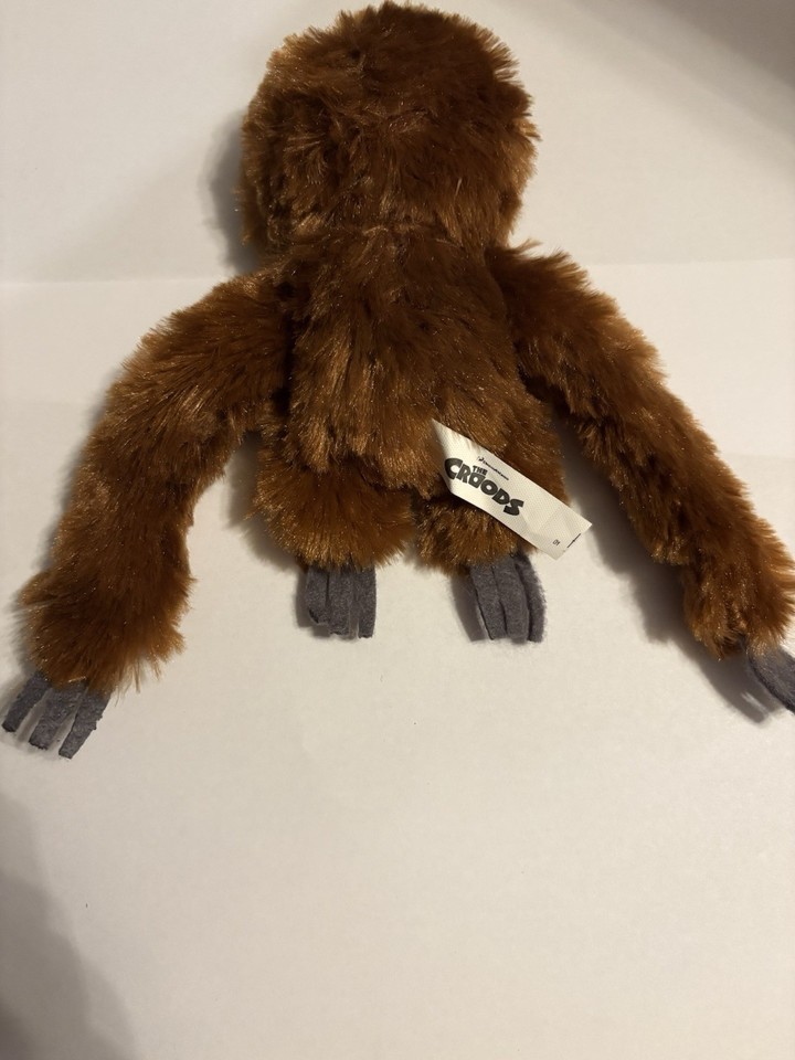 The Croods Brown Sloth 5" Mini Plush Stuffed Animal Tiny Toy 2013 ...
