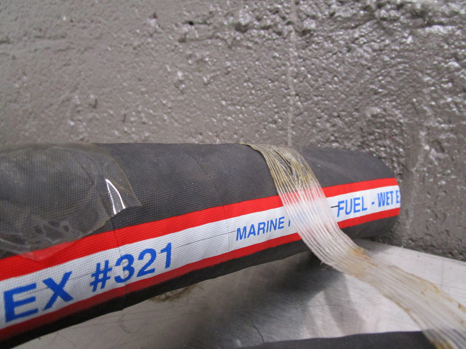 Trident Marine 321-2004 EPDM Rubber Ocean-Flex Multi-Purpose Hose 50psi ...
