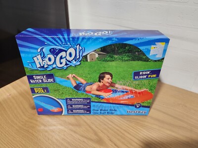 Bestway H20 Go! Single Water Slide Drench Pool 18 Feet - New in Box | eBay