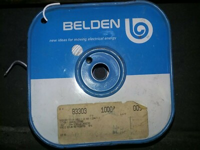 BELDEN 83303 1C 26 AWG MIL-W-16878/4TYPE E Teflon 1000 ft.spool | eBay