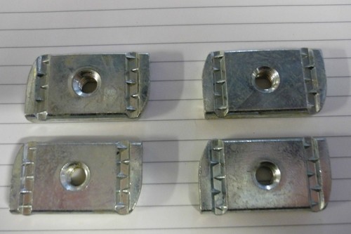 RHINO COMMERCIAL BAR M6 CHANNEL NUTS - 4 PACK $18.80 POSTED FREE | eBay ...