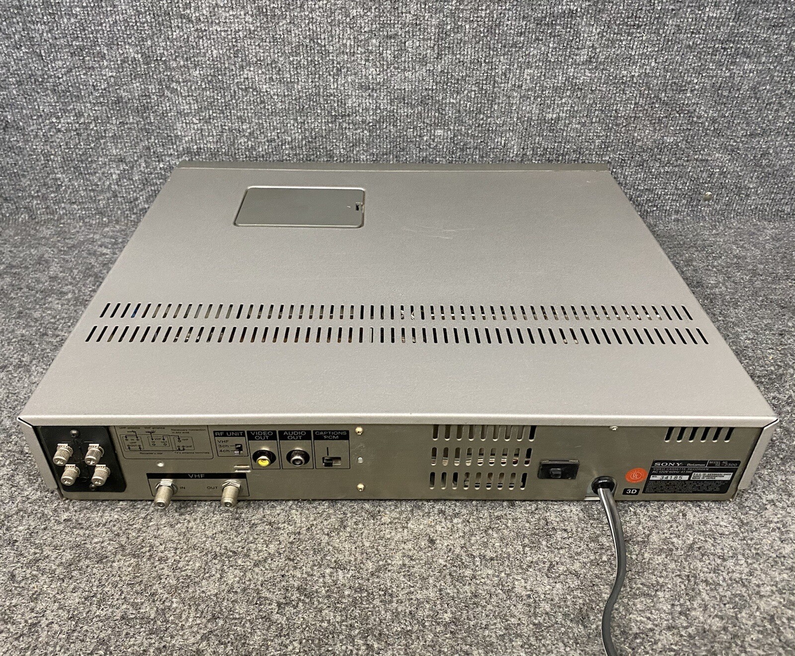 Vintage Sony Betamax SL-2300 Beta Video Tape Recorder | eBay