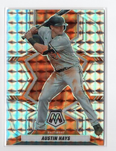 2022 Panini Mosaic - Austin Hays #25 Silver Prizm for sale online | eBay