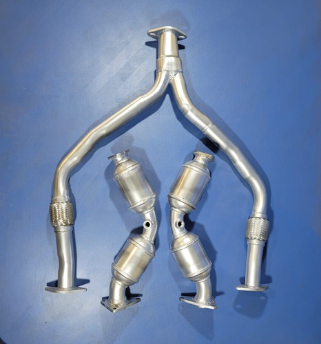 FITS: 2009-2013 Infiniti G37 3.7L Catalytic Converter set + Front Flex ...
