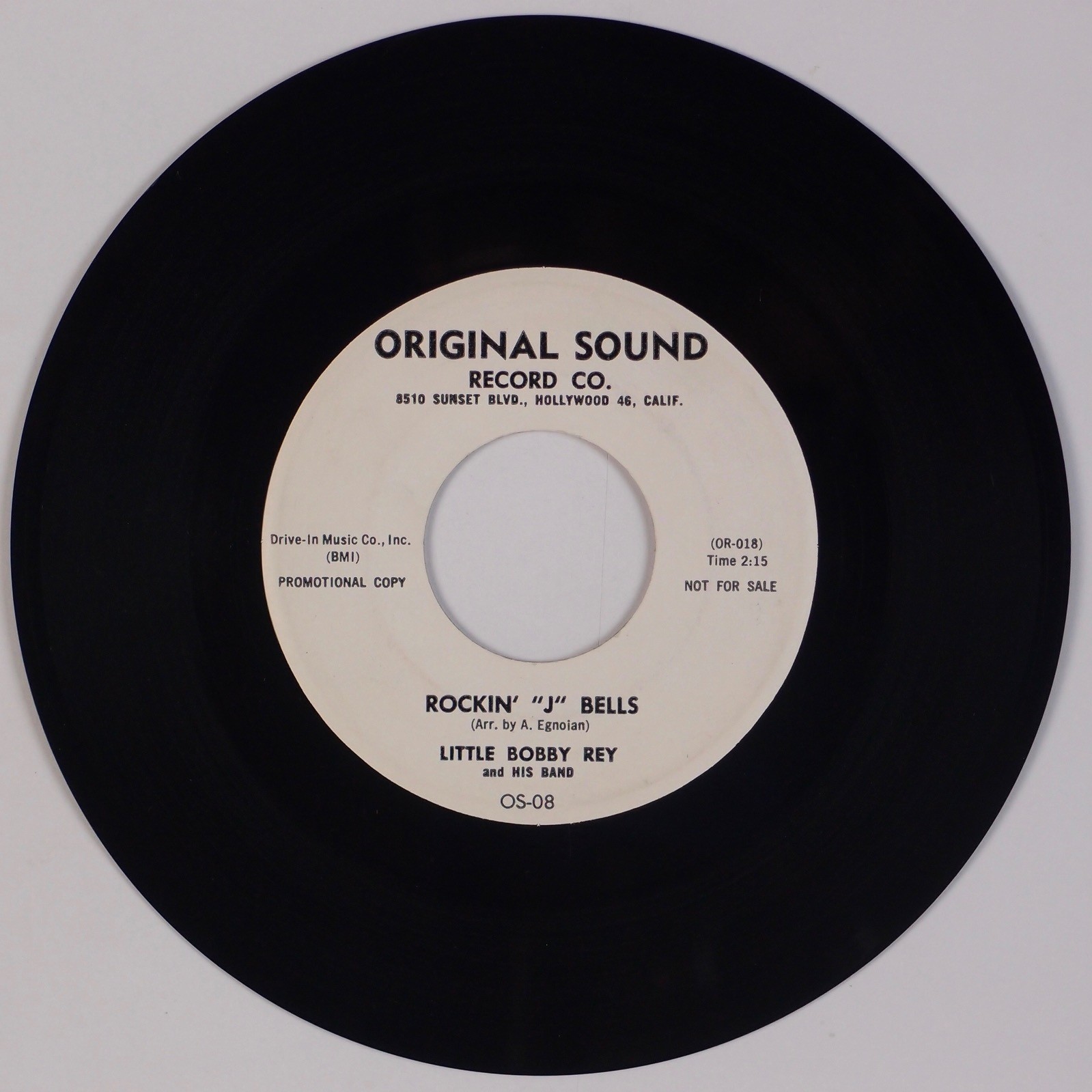 LITTLE BOBBY REY: Rockin’ J Bells ’59 Original Sound Christmas Rock 7 ...