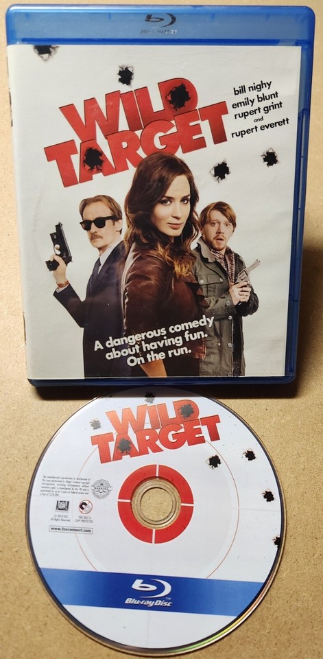 Wild Target-Blu Ray 2011 Emily Blunt Bill Nighy Rupert Grint ...