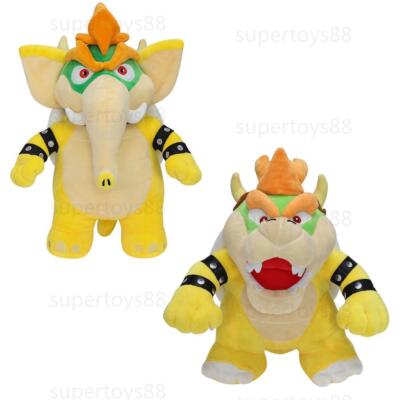 Super Mario Bros Soft Wonder Plush Elephant Bowser Stuffed Doll Toys ...