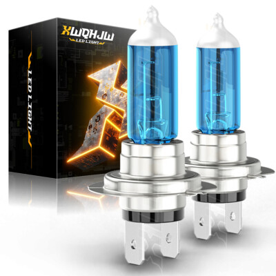 2x H7 10000K LED Headlight Kit High Low Beam Bulbs 3300000LM White ...