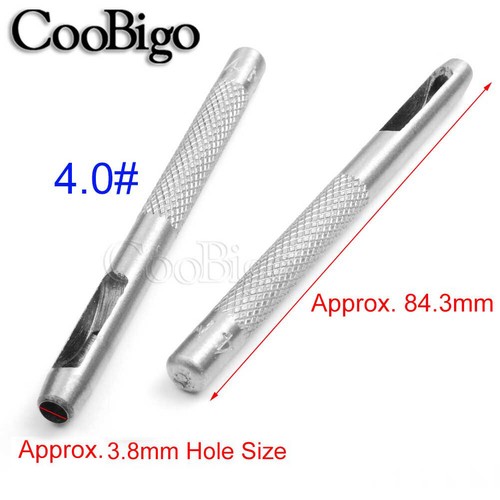 Round Hollow Punch 1.0mm-14mm Hole Cutter Tool DIY Leather Belt Watch ...