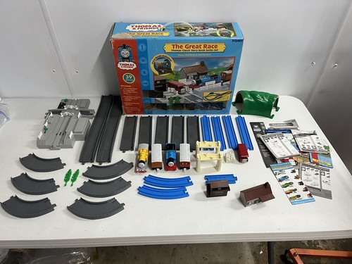 Thomas & Friends Tomy Tomica World Thomas Big Set 7402 Motorized Used ...