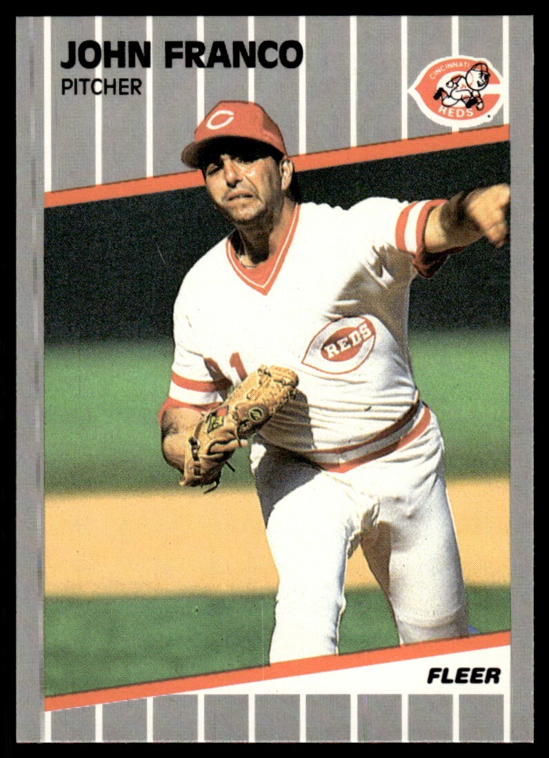 1989 Fleer John Franco Cincinnati Reds #162 | eBay