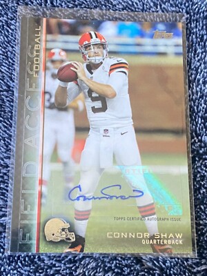 2015 Topps Field Access Connor Shaw RC Rookie AUTO #3 Autograph | eBay