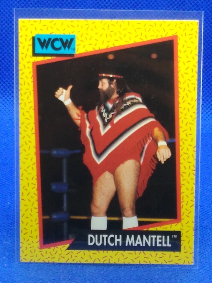 AUTOGRAPH "Dirty" Dutch Mantell 1991 Impel WCW #76 | eBay