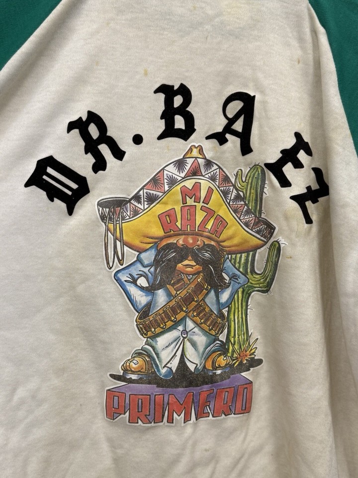 Vintage Viva La Raza Mi Primero Chicano Power T Shirt | eBay