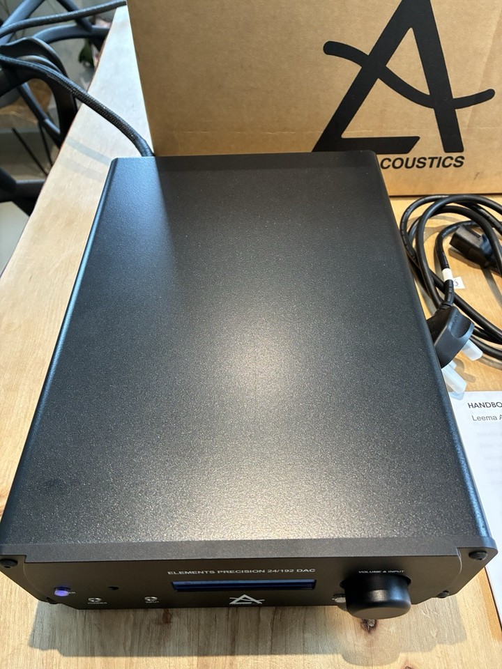 Leema Acoustics Elements Precision DAC/Pre Amp 24/192 with Remote | eBay UK