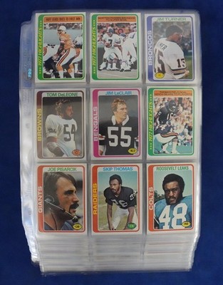 1978 TOPPS FOOTBALL PARTIAL SET 320/528 IN PAGES MINT *367948 | eBay