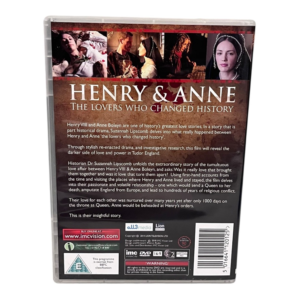 Henry VIII & Anne Boleyn - The Lovers Who Changed History Complete Mini ...