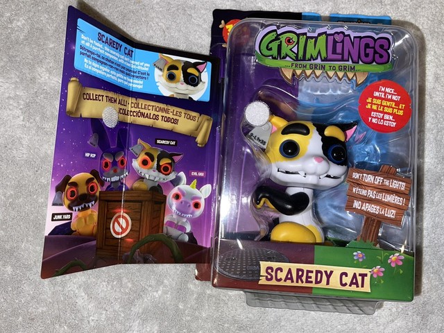 WowWee Fingerlings Grimlings Scaredy Cat 30 Sounds 4334 Fast/ for sale ...