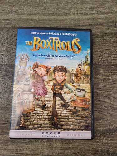 The Boxtrolls - DVD 2015 By Simon Pegg,Elle Fanning,Toni Collette ...
