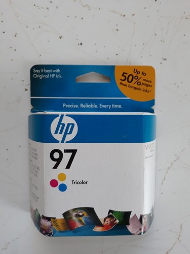 Genuine OEM HP 97 Tri-Color Tricolor Ink Cartridge Sealed C9363WN Exp ...