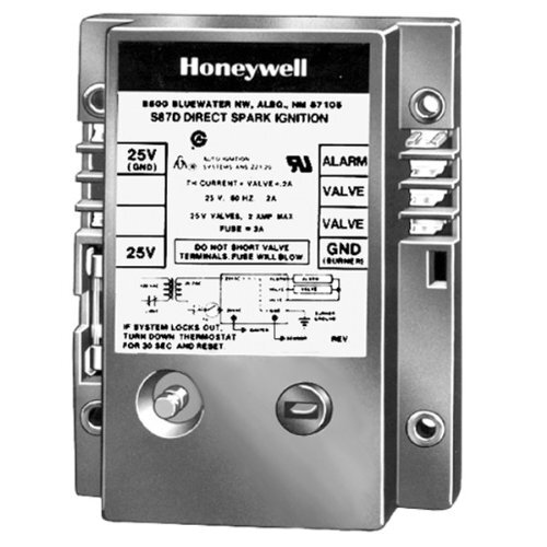 Honeywell, Inc. S87B1008 Direct Spark Ignition Module, 6 sec Trial Time ...