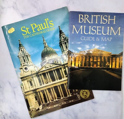 Vintage British Museum Guide & Map (1981)/St. Paul's The Cathedral ...